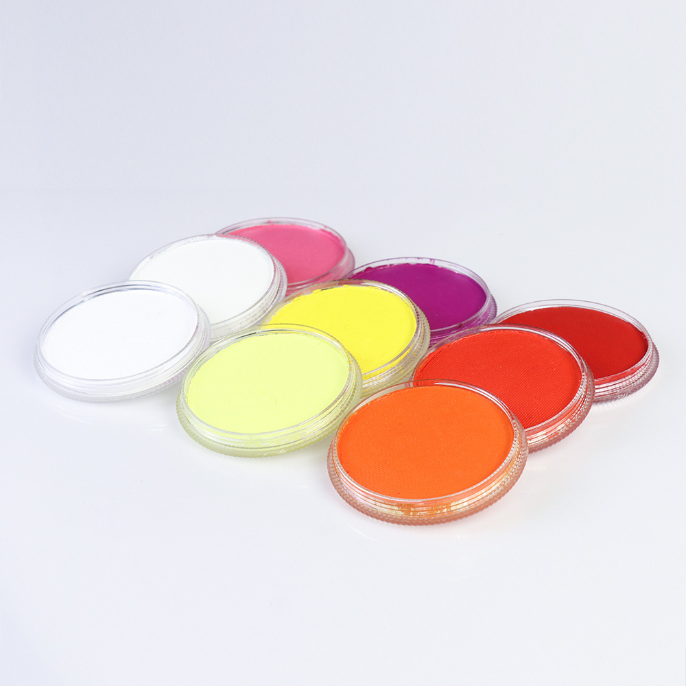 30g Matte Water-soluble Party Stage Paint Fans Face Paint Children's ...