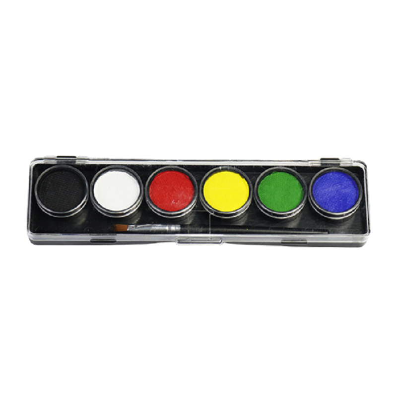 6 Colors 4g Washable Water Matte Soluble Body Paint Pigments Body Paint ...